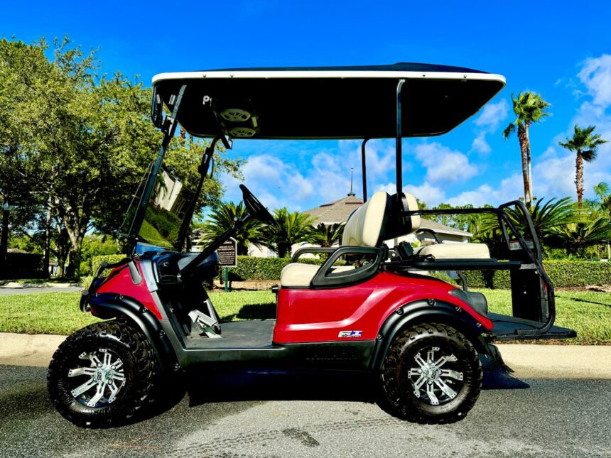 2014 Gas Yamaha Adventurer 2+2 - Executive Golf Cars